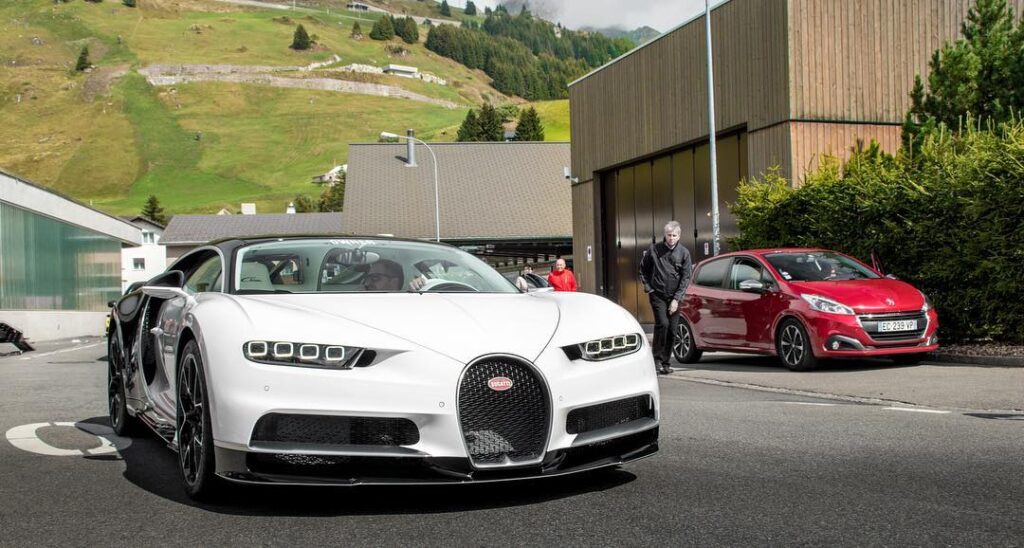 (foto) Bugatti Chiron încearcă în premieră drumurile din România! Un ...