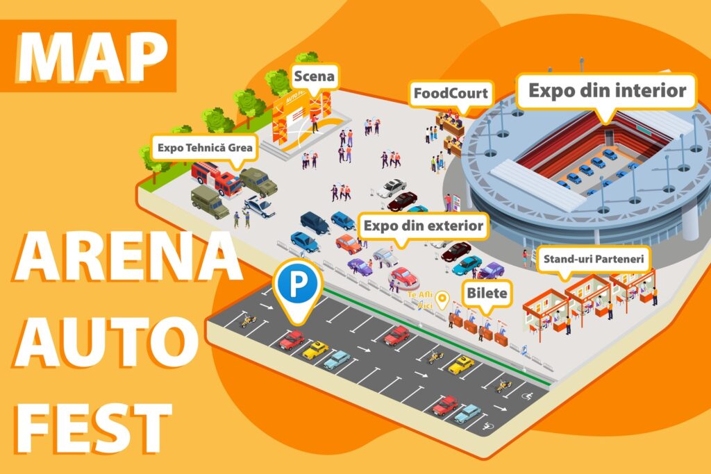 ARENA AUTO FEST 2023: Schema şi programul evenimentului