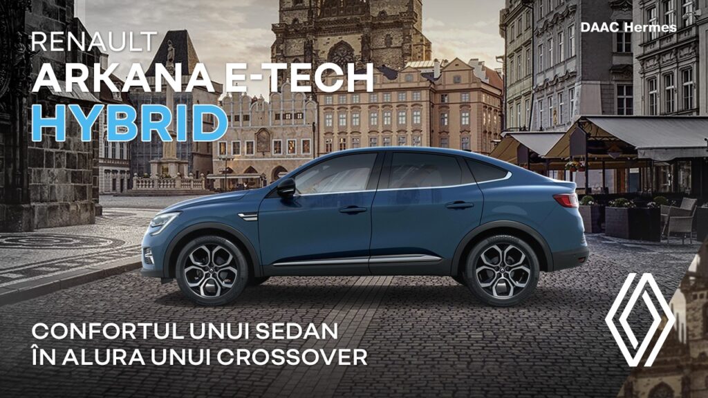 (P) Renault Arkana E-Tech Hybrid: Crossoverul coupe care redefinește ...