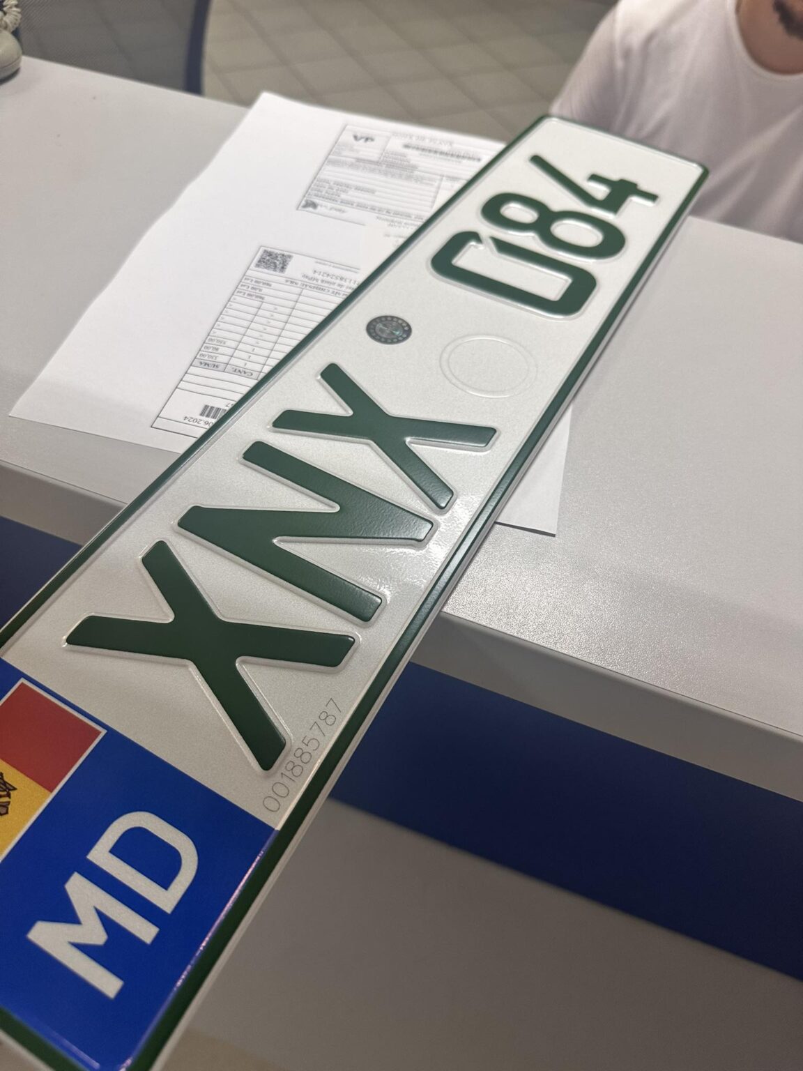 (foto/update) Noile numere de înmatriculare verzi pentru mașinile ...