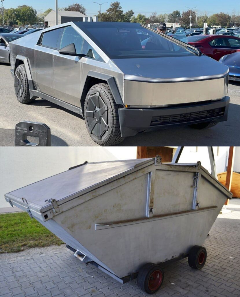 (foto) Tesla Cybertruck ar fi ajuns în atenția ratonilor din cauza ...