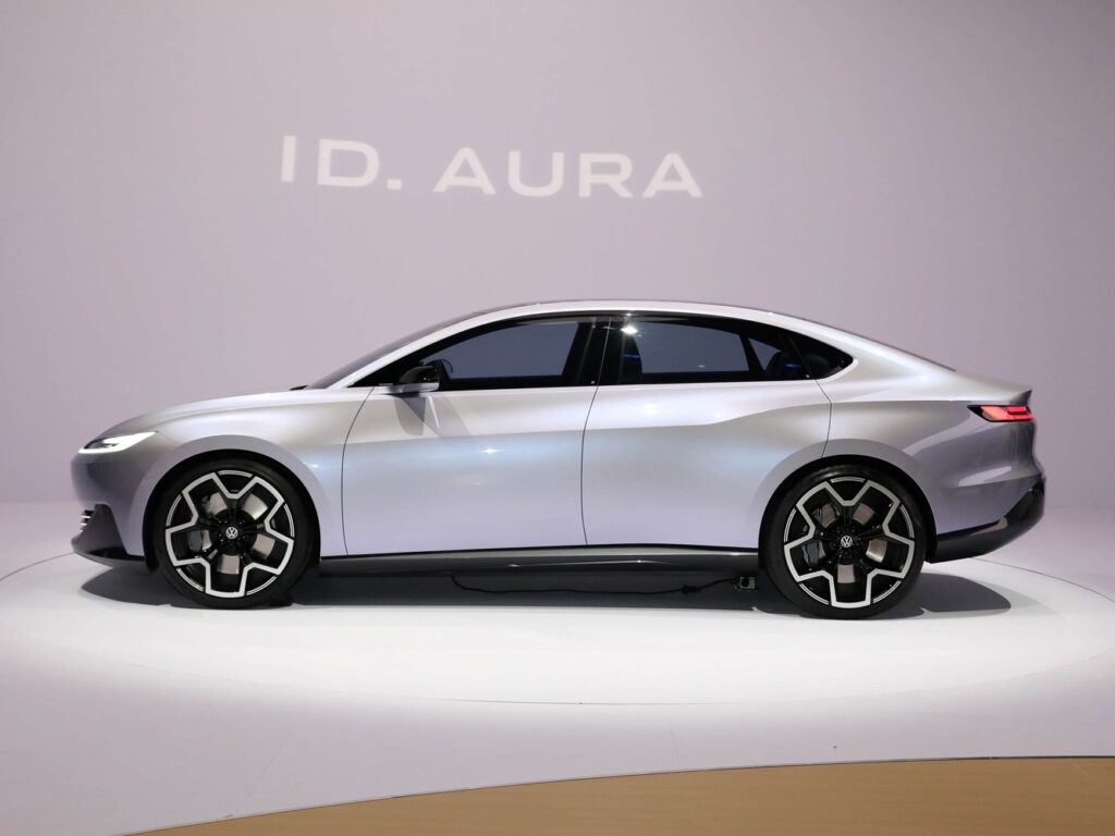 (video) Auto Shanghai 2025: Trei concepte de la Volkswagen - ID. AURA ...
