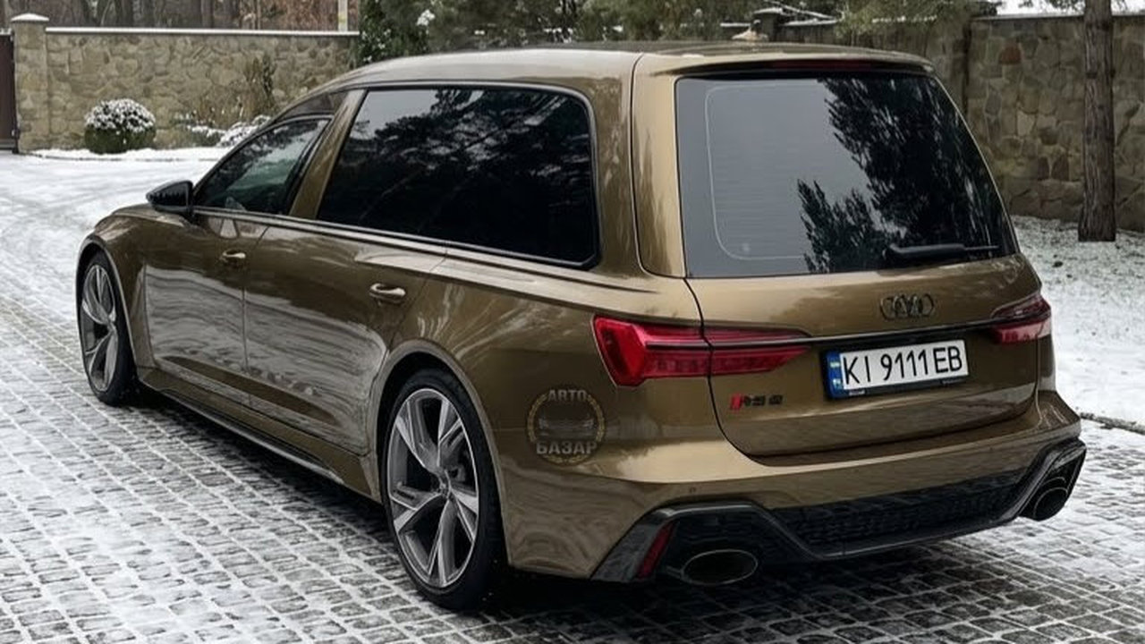 (foto) Să vezi și să nu crezi! Audi RS 6 transformat în dric, scos la ...
