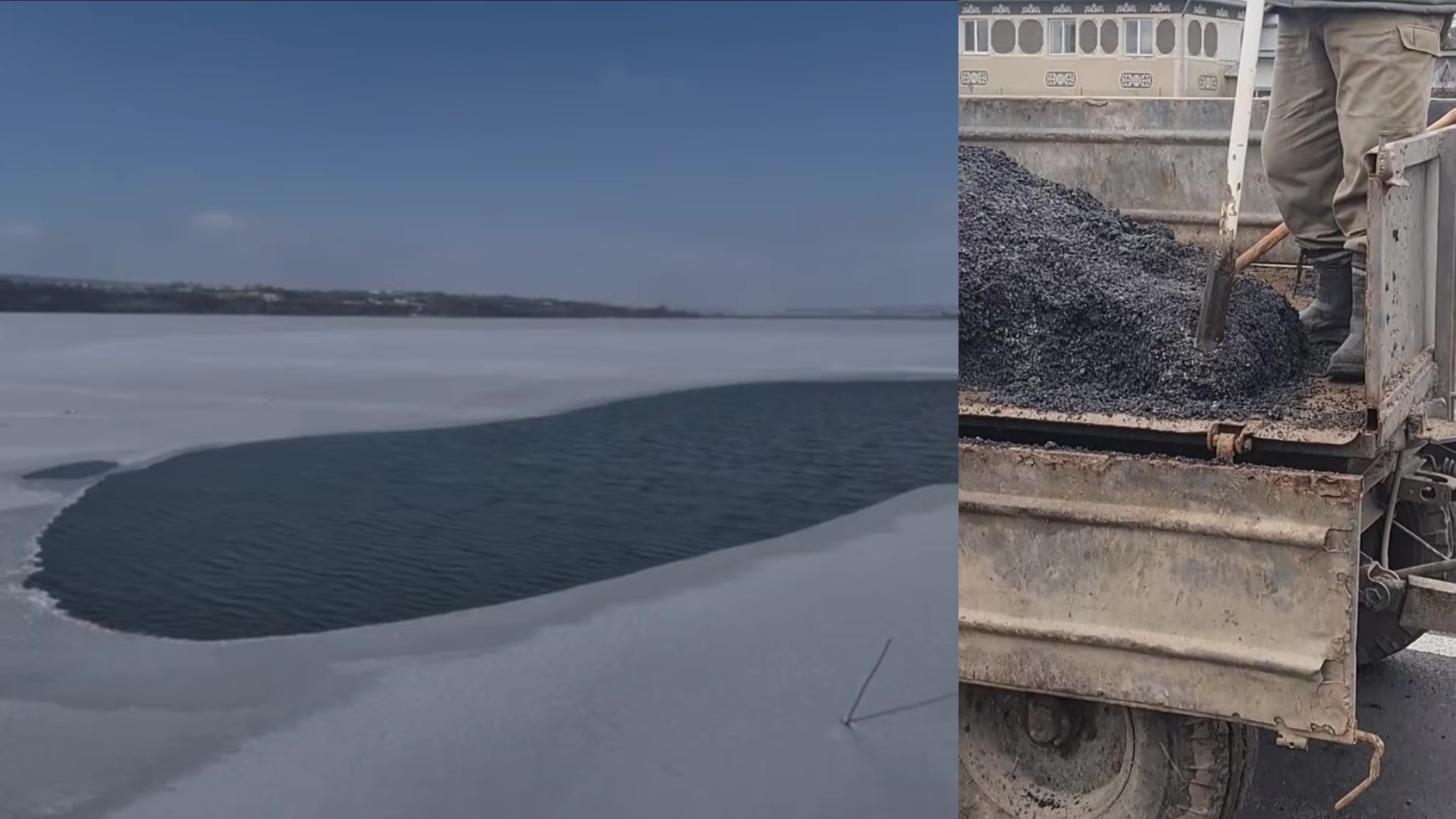 (video/update) Imaginea zilei: Mașină în lacul Ghidighici și bitum ...